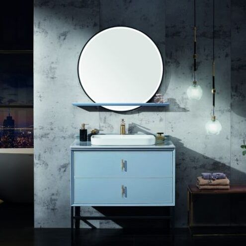 Ensemble de meuble-lavabo de salle de bain classique 35,4 po x 21,6 po – Archimat