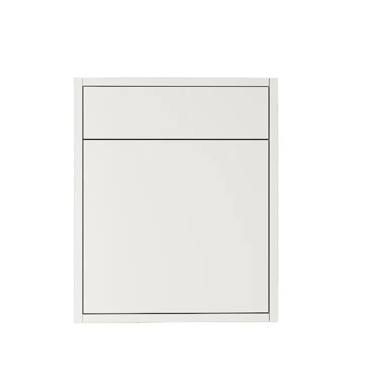 Glossy White Vanity 20 in. Suspended 1 Drawer with Countertop – Archimat