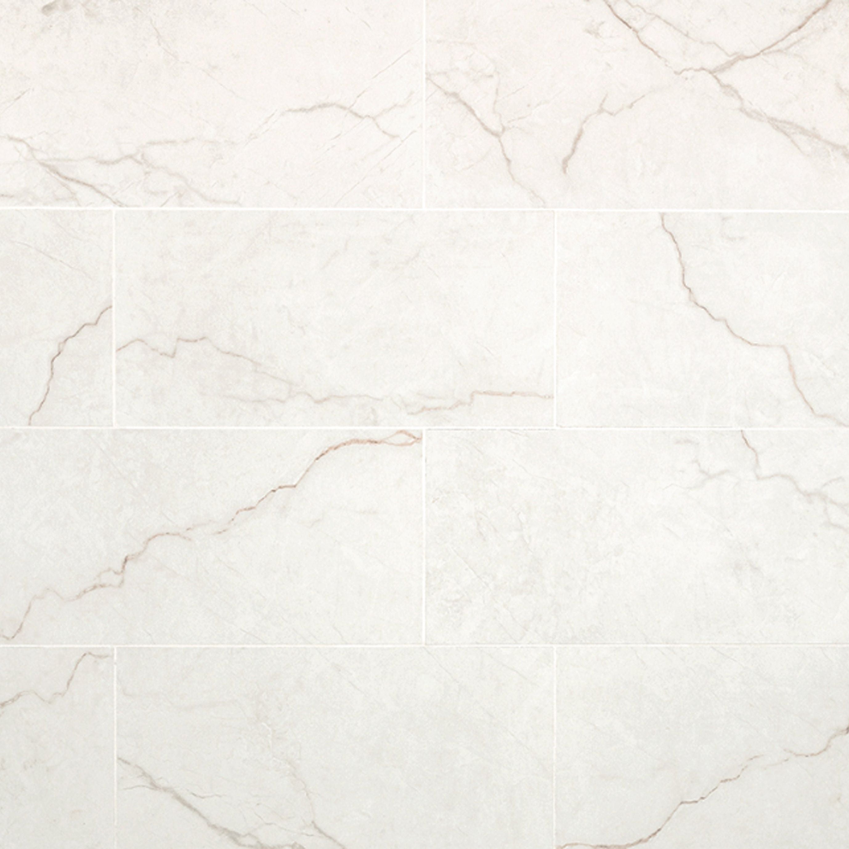 Porcelain BRIGHTON GREY Polished Rectified Tile 12x24 in 16 SF/Box ...