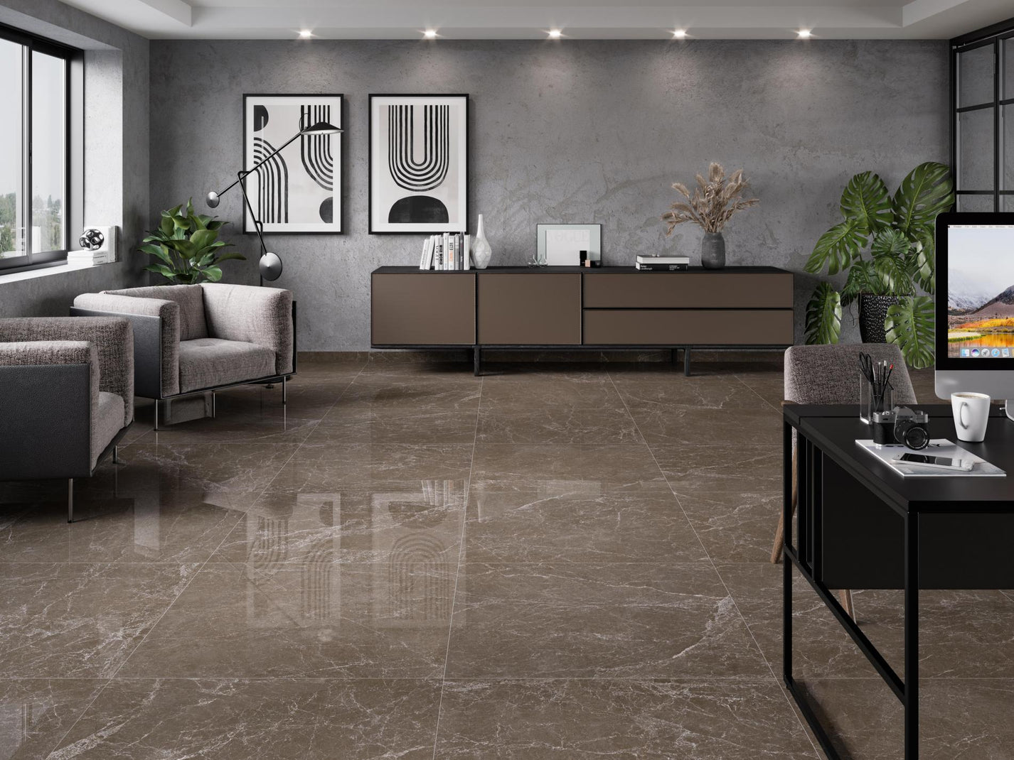Porcelain Ceramic Tile - MURANO Collection available in 1 size, 2 colo ...